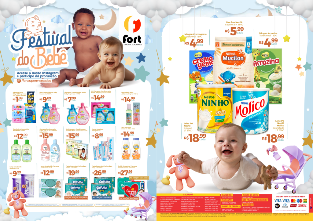 *Festival do Bebê* - Fort Supermercados